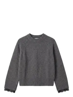 Brunello Cucinelli Long-sleeved Sweater - Gray