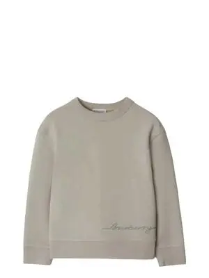 BURBERRY Burberry Logo Lettering Sweatshirt