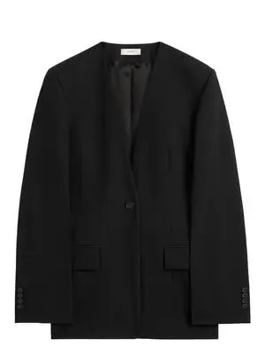 TOTÊME Toteme Slouch V-Neck Blazer