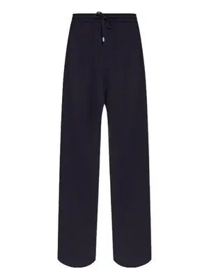 Dries Van Noten Drawstring Waist Trousers - Black