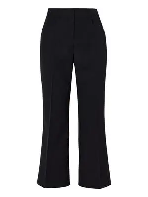 JIL SANDER Gabardine Tailored Trousers - Black
