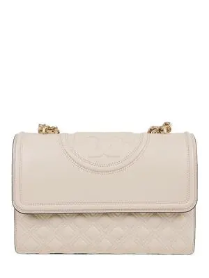 Tory Burch Fleming Convertible Shoulder Bag - Nude