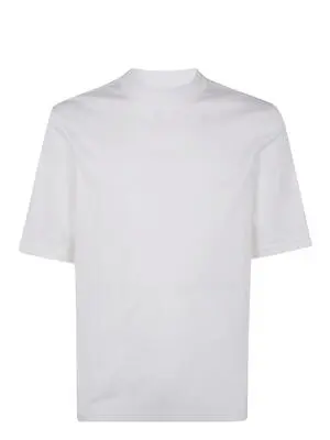 Brunello Cucinelli Jersey Mock Neck T-shirt - No
