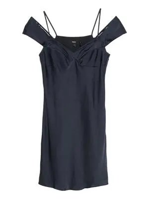 THEORY Theory Off-Shoulder Camisole Dress With Twisted Ruching