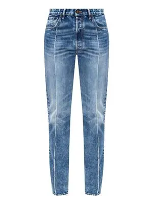 MAISON MARGIELA Spliced Trim Jeans - Blue