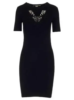 STELLA MCCARTNEY Stella McCartney Embroidered Chest Mini Dress