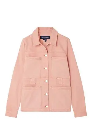 Veronica Beard Marvin Denim Jacket - Pastelpink