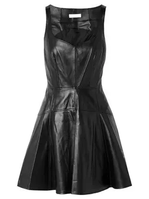 Ulla Johnson Patchwork Mini Dress - Black