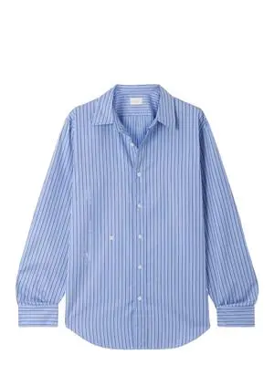 AIMÉ LEON DORE Aime Leon Dore Striped Cotton-Poplin Long Sleeve Shirt