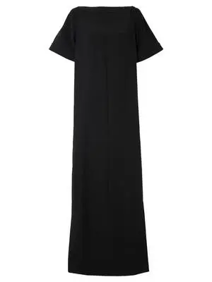16Arlington Clelia Open-back Crepe Gown - Black