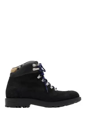Burberry Lace-up Hiking Boots - Black