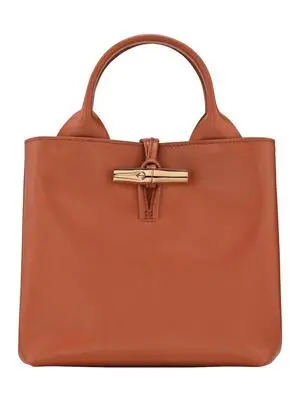 Longchamp Le Roseau S Handbag - Bark