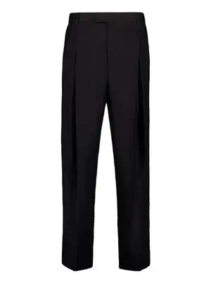 Dolce & Gabbana Tailored Straight Leg Trousers - Black