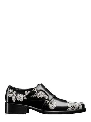 Dior Dandy Loafers With Buckle Detailing - Black