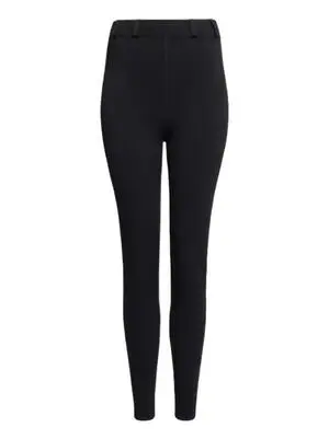 Alaïa Knit Leggings - Black