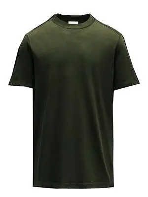 Moncler Logo-trim T-shirt - Green