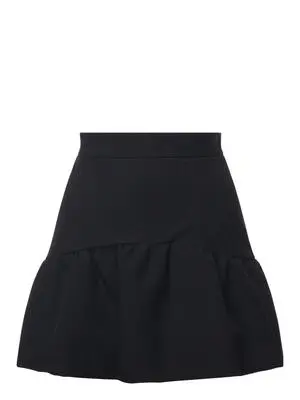 Pinko Flounce Mini Skirt - Black