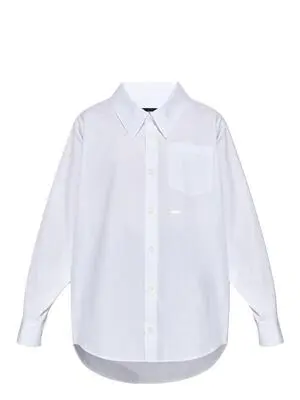 DSQUARED2 Dsquared2 Logo Plaque Buttoned Shirt