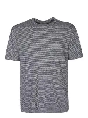Officine Générale Striped T-shirt - Gray