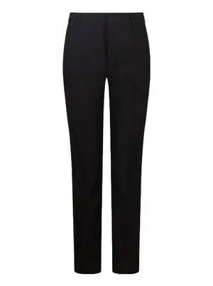 Max Mara Freda Cady Cigarette Trousers - Black