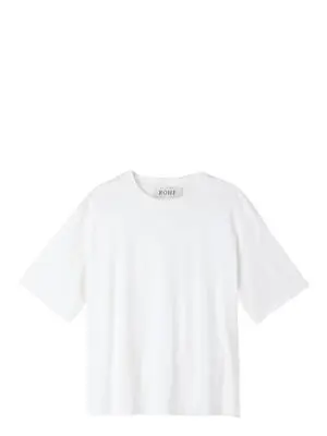 RÓHE Oversized Crewneck T-shirt - White