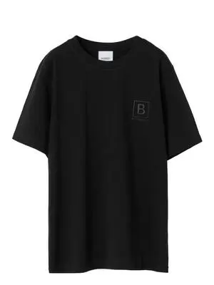 BURBERRY Burberry Letter Pattern T-Shirt