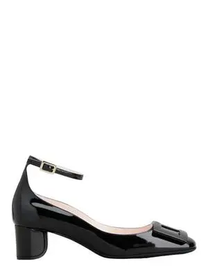 ROGER VIVIER Roger Vivier Patent Leather Ankle Strap Pumps