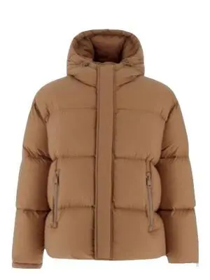 Herno Quilted Down Jacket With Detachable Hood - Brown