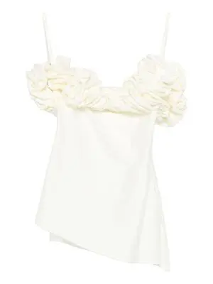 Coperni Ruffled Asymmetric Top - No