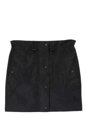 Burberry High Waist Mini Skirt - Black