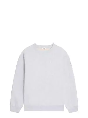 Celine Cotton Fleece Sweatshirt - Gray/red