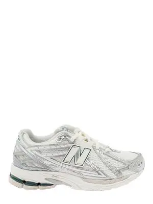 NEW BALANCE Tie-fastening Low-top Casual Sneakers - White