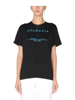 Raf Simons Serenity Graphic T-shirt - Black