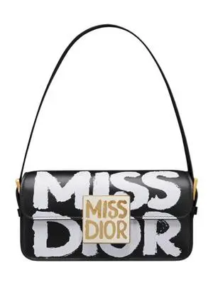 Dior Miss Flap Bag - Black/white