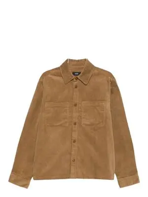 A.p.c. Corduroy Shirt Jacket - Brown