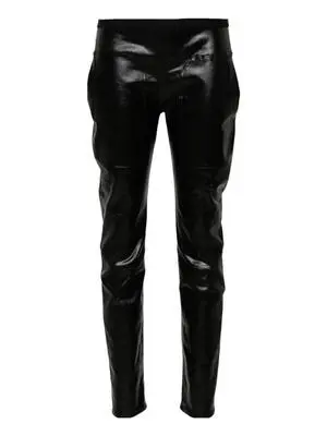 Rick Owens Elasticated-waist Leggings - Black