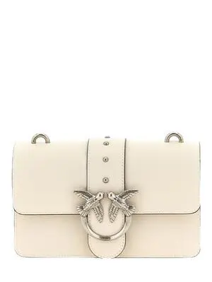 Pinko Love One Mini Crossbody Bag - White
