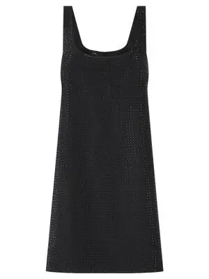 Pinko Embellished Mini Dress - Black