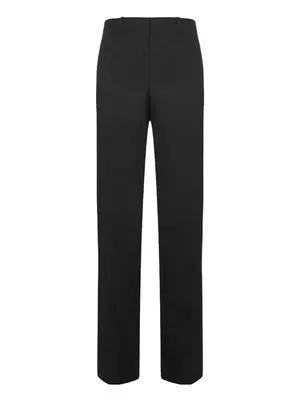 Prada Straight-leg Tailored Trousers - Black
