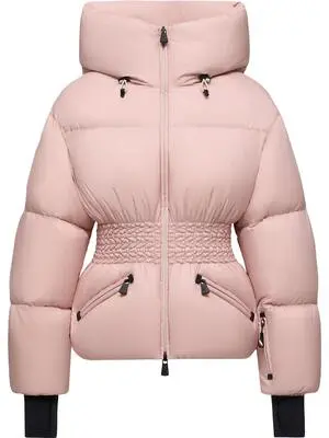 Moncler Wollemi Hooded Down Ski Jacket - Pink