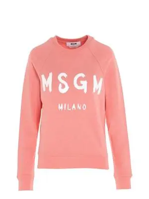 MSGM Logo Sweatshirt - Pink