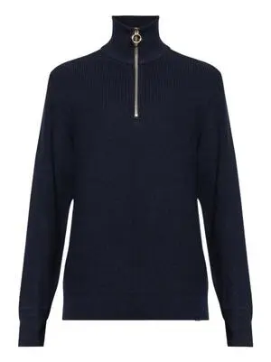 PAUL  SHARK Paul & Shark Half-zip Knitwear - Navy Blue