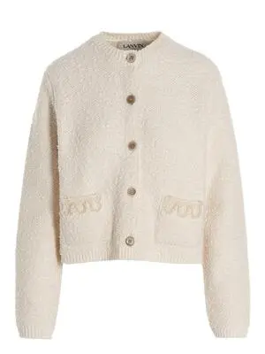 LANVIN Lanvin Embellished Button-Up Cardigan