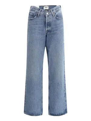AGOLDE Five-pocket Denim Trousers - Blue