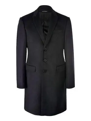 Emporio Armani Long-sleeved Coat - Black