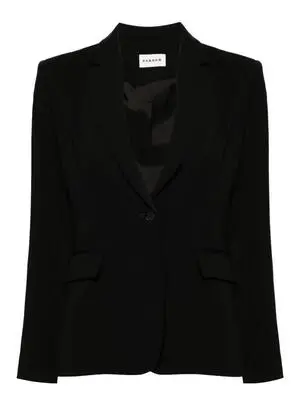P.a.r.o.s.h Single-breasted Tailored Blazer - Black
