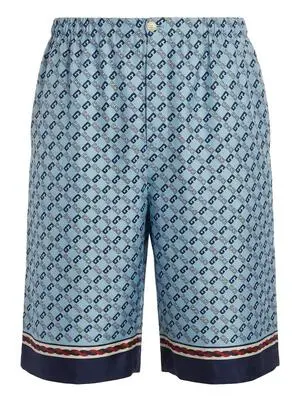 GUCCI Gucci Monogram Knee-Length Shorts