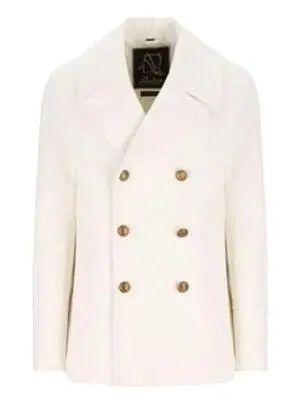 SEALUP Amalfi Double-breasted Coat - White