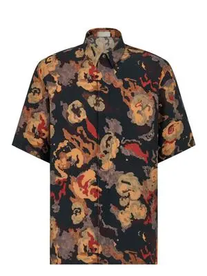 Dior And Duncan Grant And Charleston Short-sleeved Shirt - Black