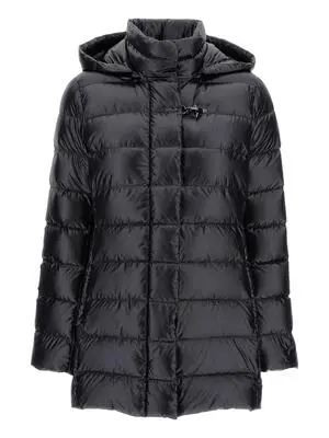 FAY Hooded Padded Jacket - Black